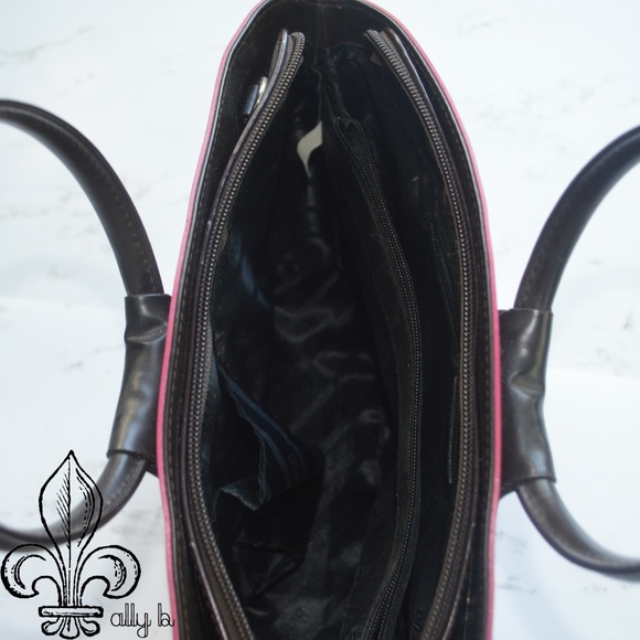 Beijo | Bags | Pink And Black Beijo Purse | Poshmark